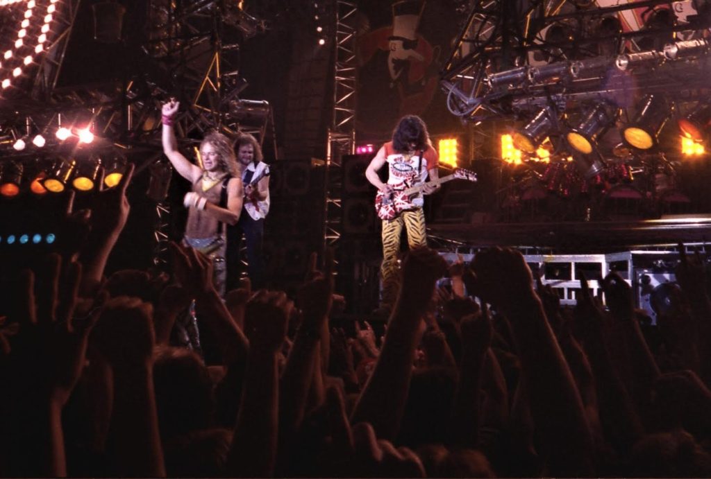 Rare Photos by King – Van Halen Rocks The US Festival in May, 1983 – US ...