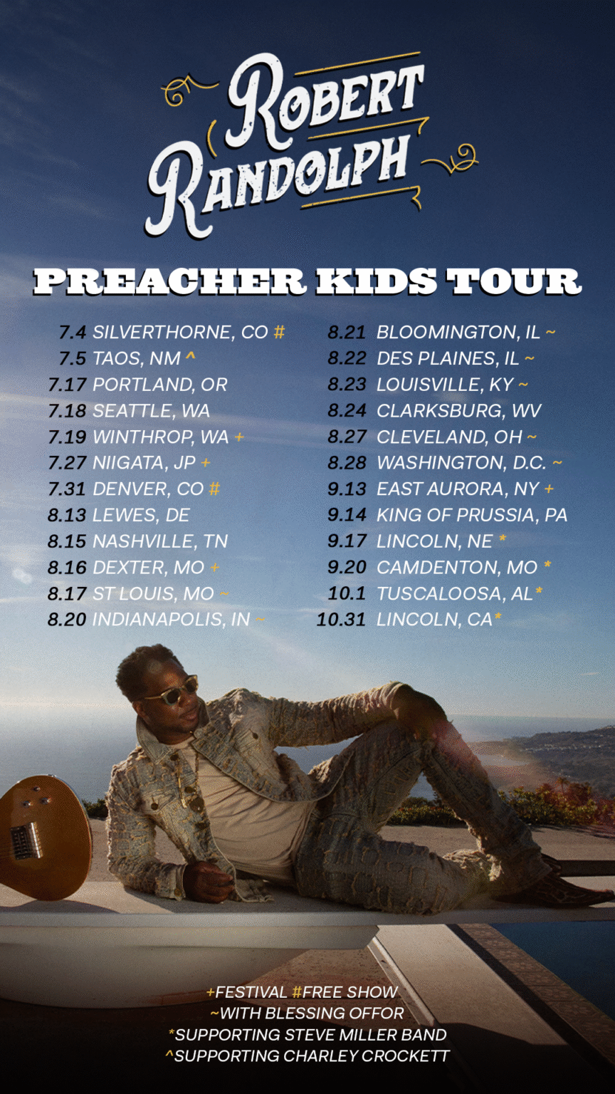 Robert Randolph Tours This Summer and Fall in Support of New Album ...